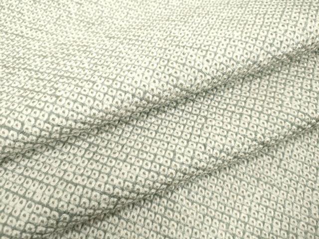 平和屋着物●大変加工の良い総絞り小紋　正絹　逸品　DAAV1195tw