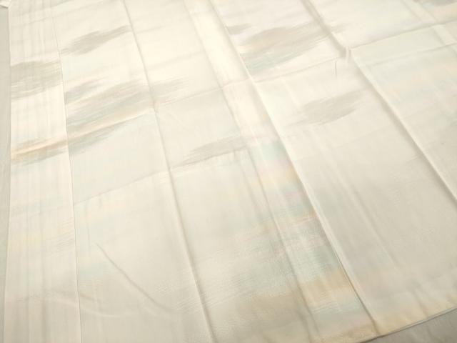 平和屋着物○長襦袢 無双仕立て 作家物 霞地紋 虹ぼかし 暈し染め