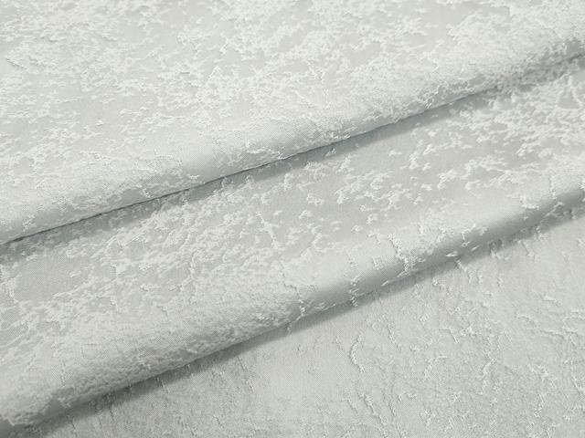 平和屋着物●上質な色無地　霞地紋　ライトブルー色　正絹　逸品　DAAV1226tw