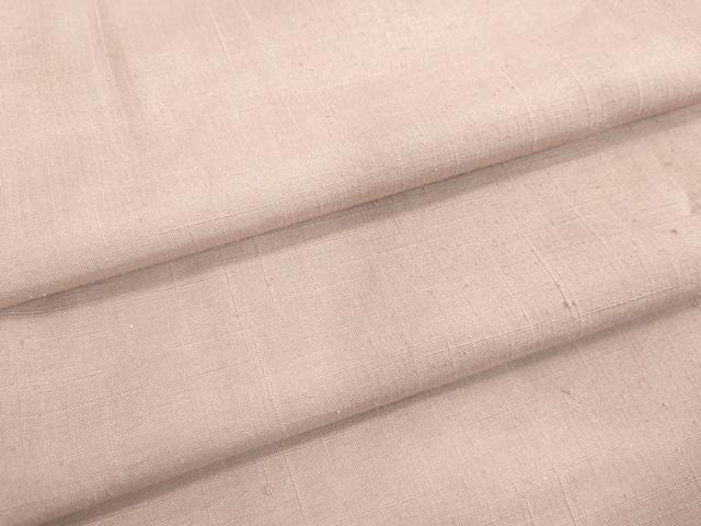 平和屋着物●結城紬　ローズダスト色　鈴乃屋扱い　正絹　逸品　DAAV1227tw