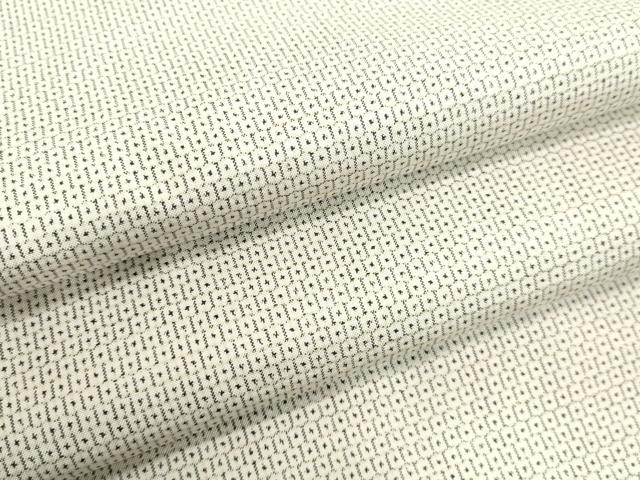 平和屋着物●男性　本場大島紬　白大島　100亀甲　総詰め　正絹　逸品　DAAV1241tw