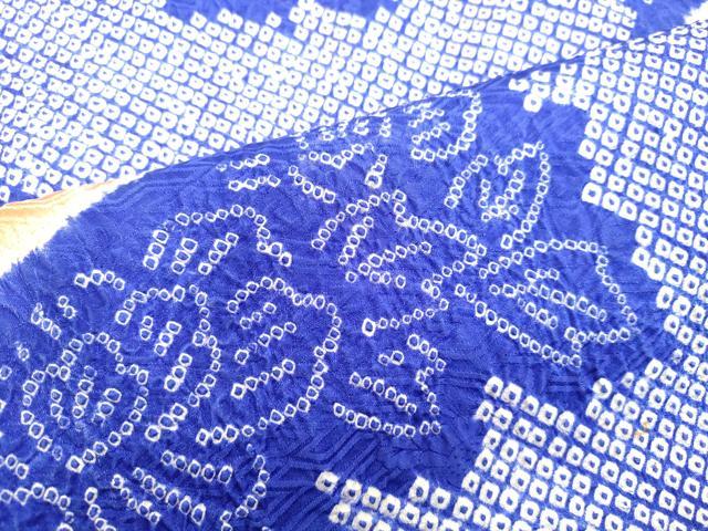 平和屋着物○豪華振袖 総絞り 流水草花文 正絹 逸品 CAAX5737gh