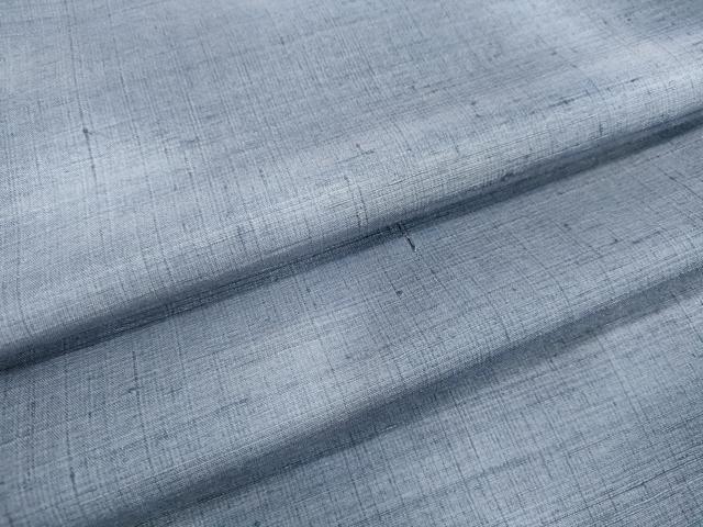 平和屋着物●上質な紬　霞文　正絹　逸品　DAAV1316tw