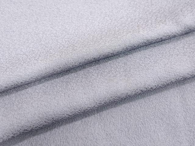 平和屋着物●染色作家　斉藤三才監修　色無地　紋意匠　藤鼠色　正絹　逸品　DAAV1332tw