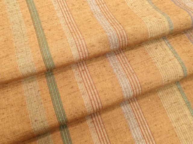 平和屋着物●上質な紬　間道　正絹　逸品　DAAV1356tw