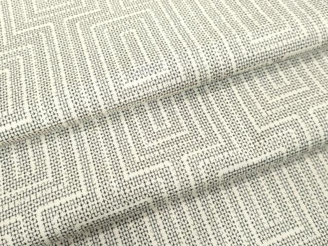 平和屋着物●洗える最高級着物　＜英＞はなぶさ謹製　小紋　100亀甲　幾何学文様　洗える着物　DAAV1383tw