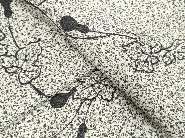 平和屋着物●上質な小紋　成り物　背抜き仕立て　正絹　逸品　DAAV1390tw