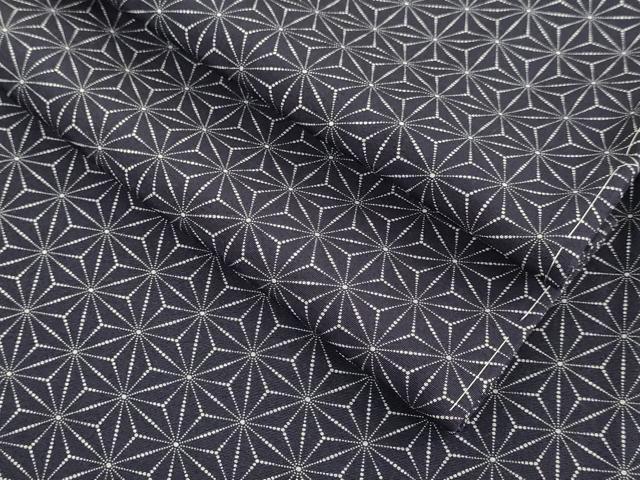 平和屋着物●上質な小紋　麻の葉文様　やまと誂製　正絹　逸品　未使用　DAAV3114du