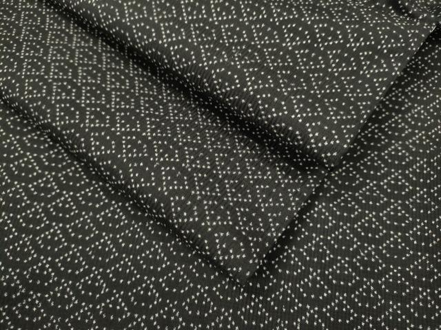 平和屋着物●本場大島紬　7マルキ　青海波　正絹　逸品　DAAV3396