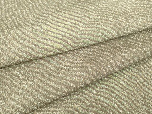 平和屋着物▽小紋　単衣　変わり縞　洗える着物　DAAV5601az