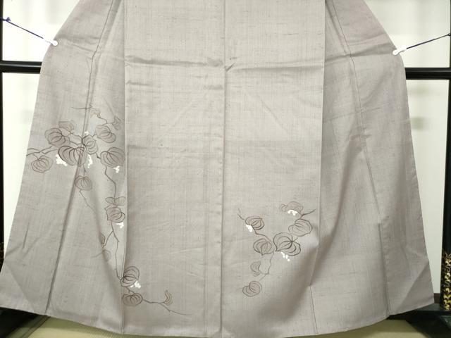平和屋着物○訪問着 手描き 蔦の葉文 金彩 やまと誂製 正絹