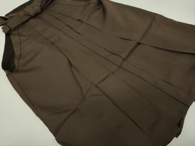 平和屋着物●男性　馬乗袴　縞　正絹　逸品　DAAV6460ps