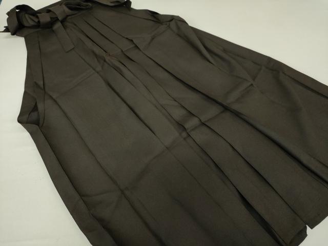 平和屋着物●男性　馬乗袴　縞　正絹　逸品　DAAV6464ps