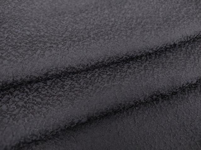 平和屋着物●上質な色無地　紋意匠　黒紅色　正絹　逸品　未使用　DAAV6477ps