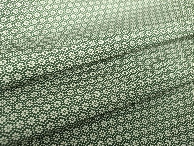 平和屋着物●上質な小紋　亀甲花文　正絹　逸品　DAAV6663ps