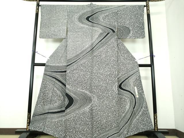 平和屋着物●山下晴三　京友禅競技大会受賞　訪問着　正絹　逸品　未使用　DAAV6689ps