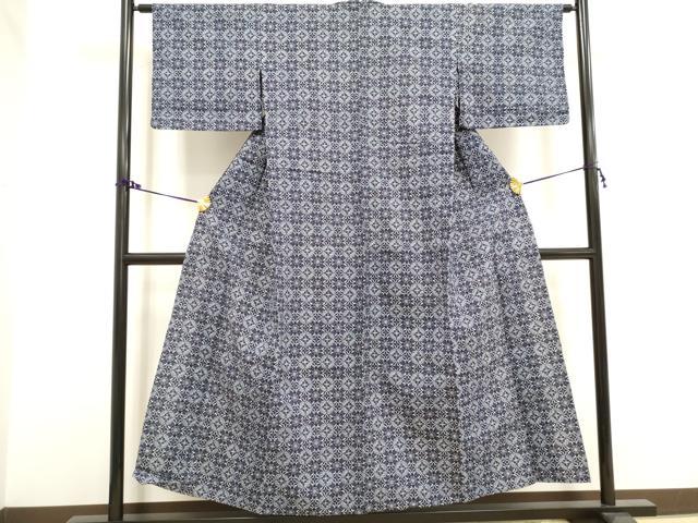 平和屋着物∴夏物　浴衣　花菱文　逸品　DAAV7310cd