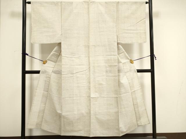 平和屋着物∴夏物　男性　浴衣　有松鳴海絞り　綿麻　逸品　未使用　DAAV7338cd