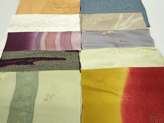 平和屋着物★和装小物　帯揚げ10枚　正絹　逸品　DAAV8138by