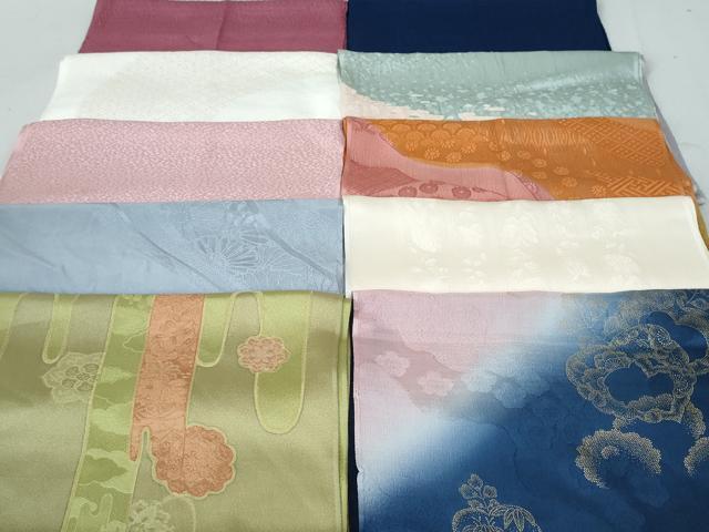 平和屋着物★和装小物　帯揚げ10枚　正絹　逸品　DAAV8161by