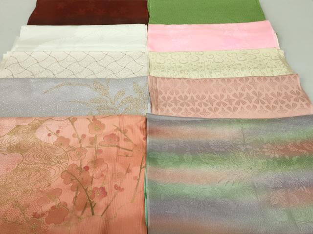 平和屋着物★和装小物　帯揚げ10枚　正絹　逸品　DAAV8178by