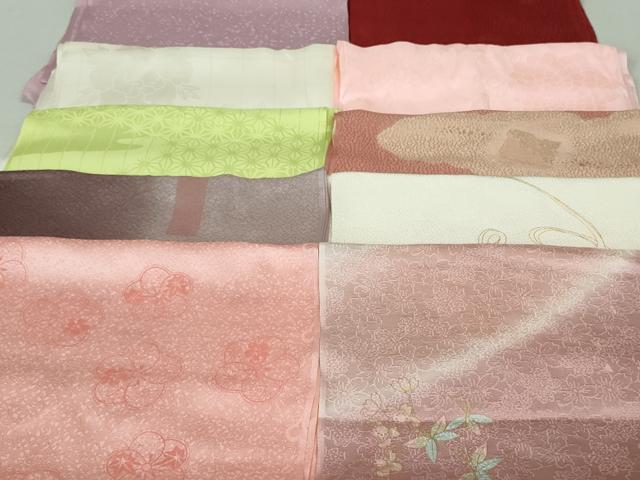 平和屋着物★和装小物　帯揚げ10枚　正絹　逸品　DAAV8180by