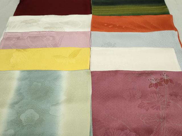 平和屋着物★和装小物　帯揚げ10枚セット　正絹　逸品　DAAV8205by