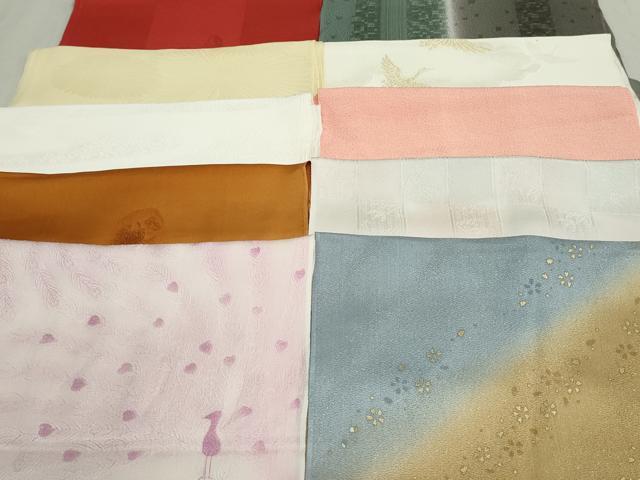 平和屋着物★和装小物　帯揚げ10枚セット　正絹　逸品　DAAV8219by