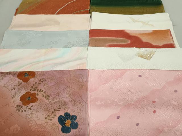 平和屋着物★和装小物　帯揚げ10枚セット　正絹　逸品　DAAV8228by