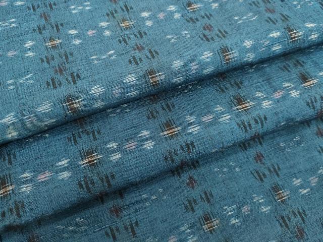 平和屋着物●上質な紬　変わり間道　正絹　逸品　DAAV8595tｗ