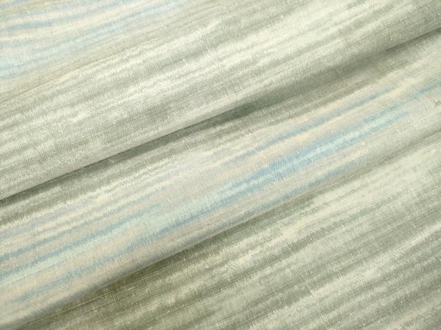 平和屋着物●上質な紬　霞文　正絹　逸品　DAAV8635tw