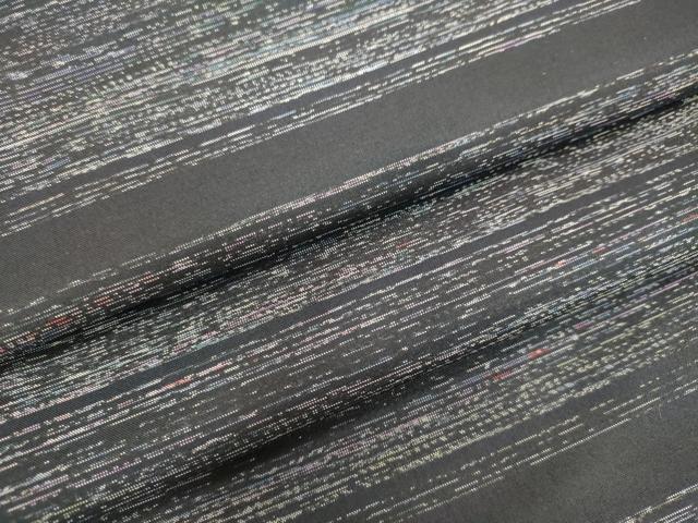 平和屋着物●本場大島紬　霞文　正絹　逸品　未使用　DAAV8641tw