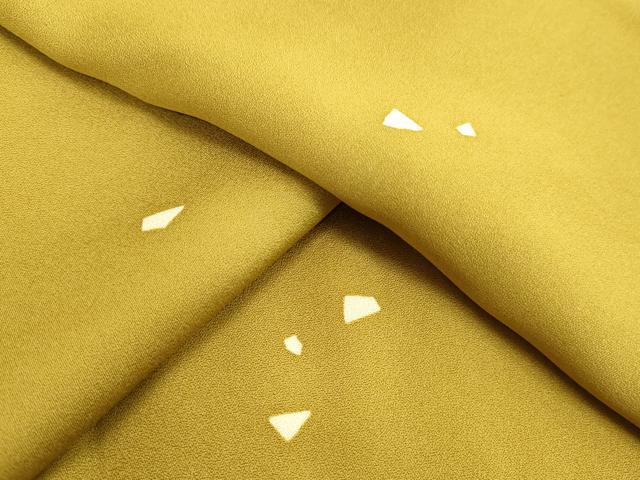 平和屋着物●上質な小紋　箔散らし文　正絹　逸品　DAAV8749tw