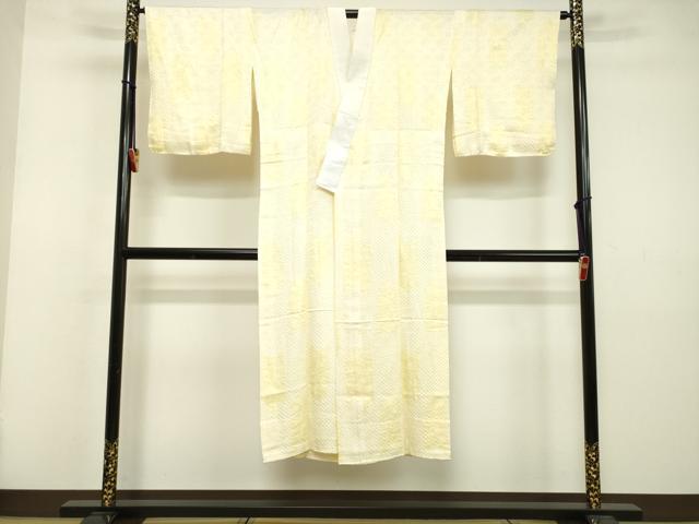 平和屋着物●長襦袢　無双仕立て　総絞り　矢羽根文　正絹　逸品　DAAV8770tw