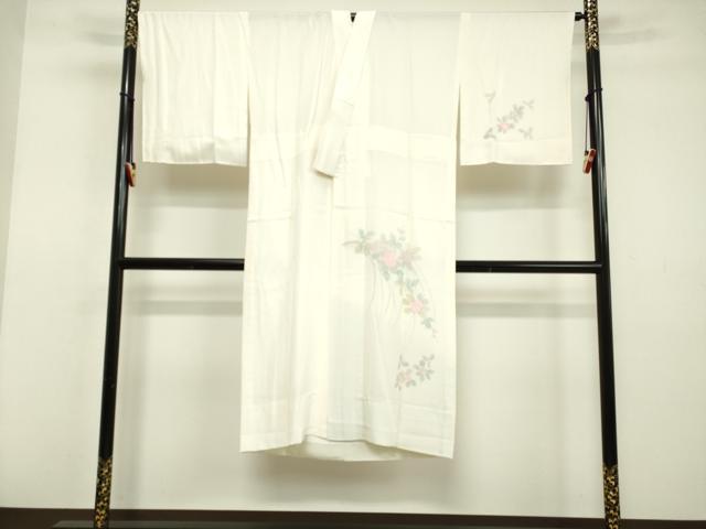 平和屋着物●長襦袢　無双仕立て　手描き　紫陽花　暈し染め　正絹　逸品　DAAV8774tw