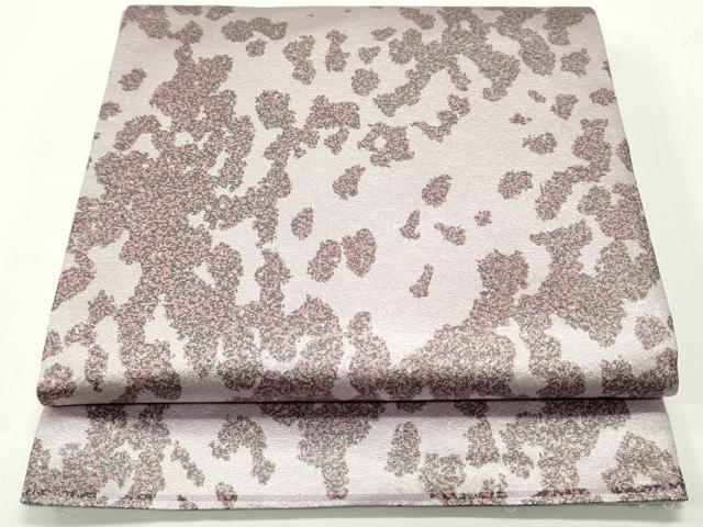 平和屋着物●染色の魔術師　染乃座・大久保玄才　そめのざ玄才　六通柄袋帯　霞文　引箔　正絹　逸品　DAAV9171ob