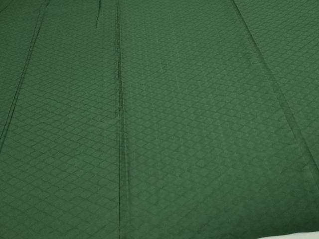 平和屋着物▽上質な色無地　単衣　菱地紋　仙斎茶色　正絹　逸品　未使用　DAAV9669sf