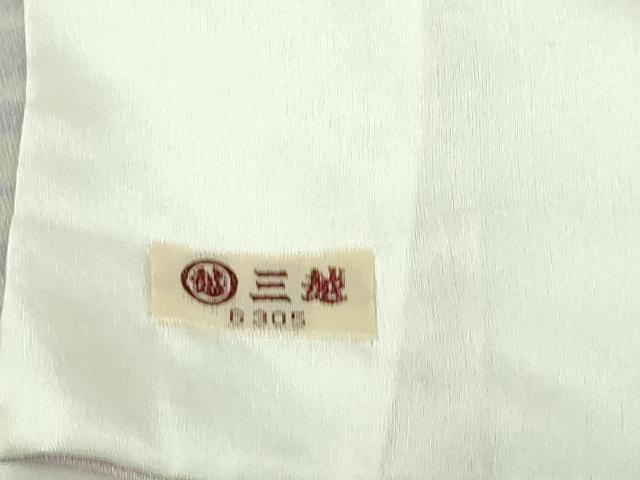 平和屋着物▽上質な小紋 単衣 斜縞 三越扱い 正絹 逸品 DAAV9684sf