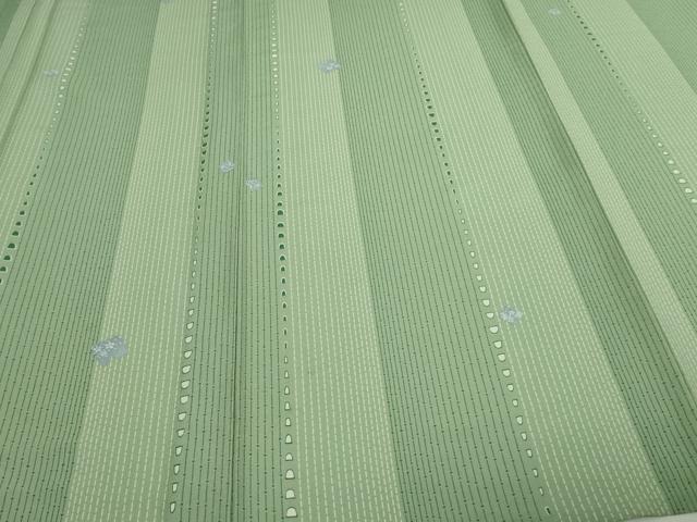 平和屋着物▽小紋　単衣　舞花文　洗える着物　DAAV9762sf