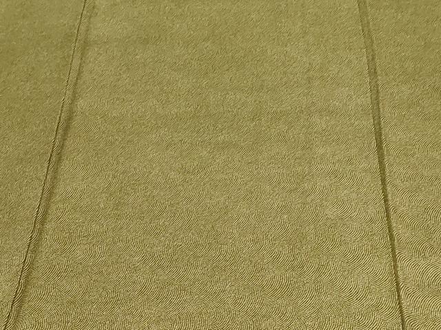 平和屋着物▽江戸小紋　単衣　鮫小紋柄　池田深光作　正絹　逸品　DAAV9943sf