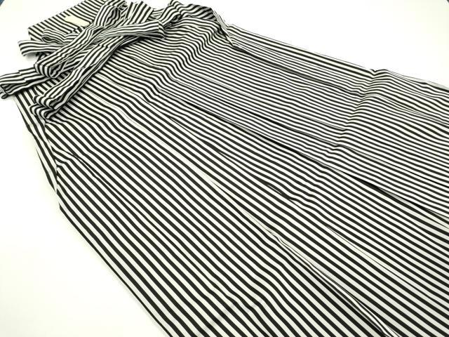 平和屋着物●男性　馬乗り袴　縞　洗える着物　DAAW3354fe