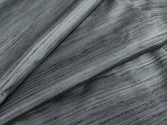 平和屋着物●上質な紬　霞文　正絹　逸品　DAAW5020ud