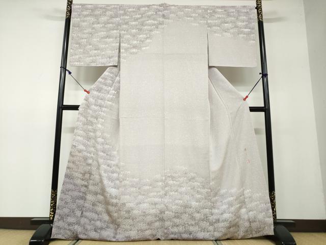 平和屋着物●訪問着　上田耕三　霞文　正絹　逸品　未使用　DAAW5033ud