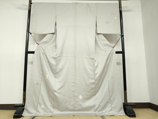 平和屋着物●山口美術織物　皇室　伊勢神宮御用　西陣織　訪問着　唐織　花菱兎文　金銀糸　ロング丈　正絹　逸品　DAAW5256ud