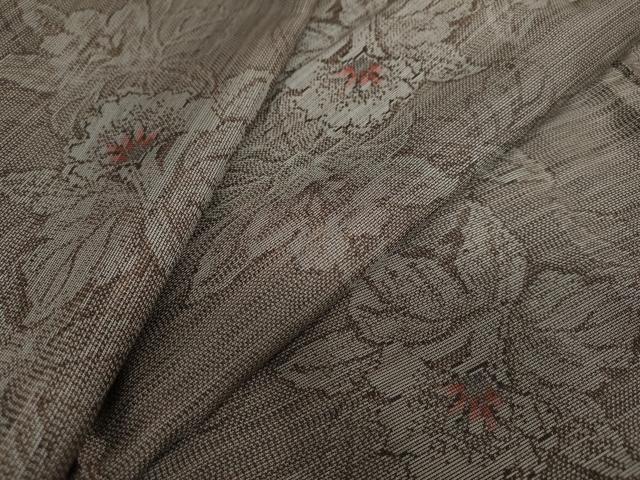 平和屋着物●本場大島紬　9マルキ　舞花文　正絹　逸品　DAAW5317ud