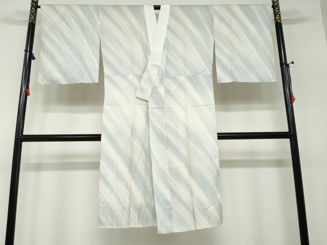 平和屋着物●長襦袢　無双仕立て　霞文　暈し染め　正絹　逸品　DAAW5373ud