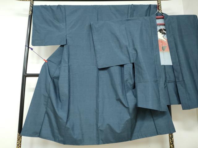 平和屋着物●男性　本場大島紬　アンサンブル　長羽織　カタス　正絹　逸品　DAAW5377ud