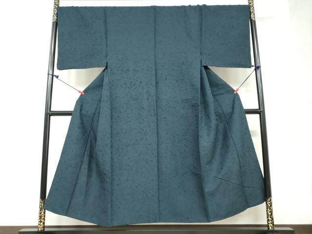 平和屋着物●男性　髭紬　褐返色　正絹　逸品　DAAW5382ud