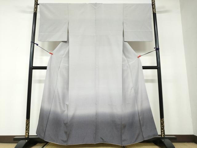 平和屋着物●豪華色留袖　お召地　縞　正絹　逸品　DAAW5557ud