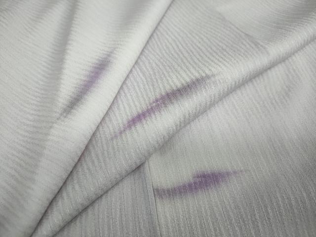 平和屋着物●上質な小紋　抽象文様　暈し染め　正絹　逸品　DAAW5617ud